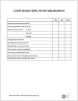 Reproductive Health Access Project | 2022-11 MVA Chart Review Form ...