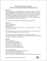 Reproductive Health Access Project | Electronic Health Record Template ...