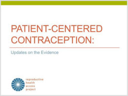 Reproductive Health Access Project | Contraception_website ...