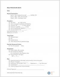 Reproductive Health Access Project | Manual Vacuum Aspiration Procedure ...