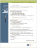 Reproductive Health Access Project | Depo-Provera Sub-Q User Guide ...