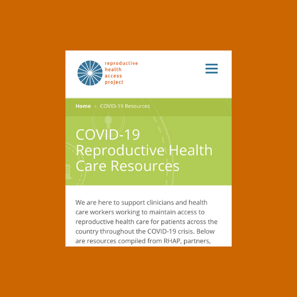 Reproductive Health Access Project | Helping Clinicians Provide ...