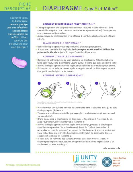 Reproductive Health Access Project | 2021-04-factsheet_diaphragm_FR ... Reproductive Health Access Project | 2021-04-factsheet_diaphragm_FR ...