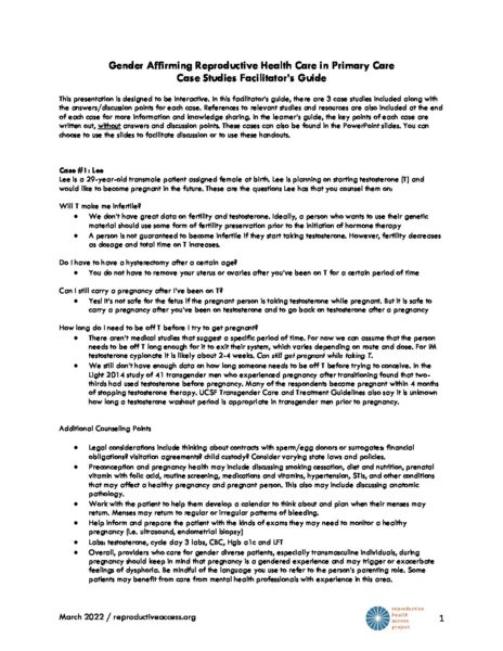 Reproductive Health Access Project | 2022-03-GARHC CE Case Study ... Reproductive Health Access Project | 2022-03-GARHC CE Case Study ...