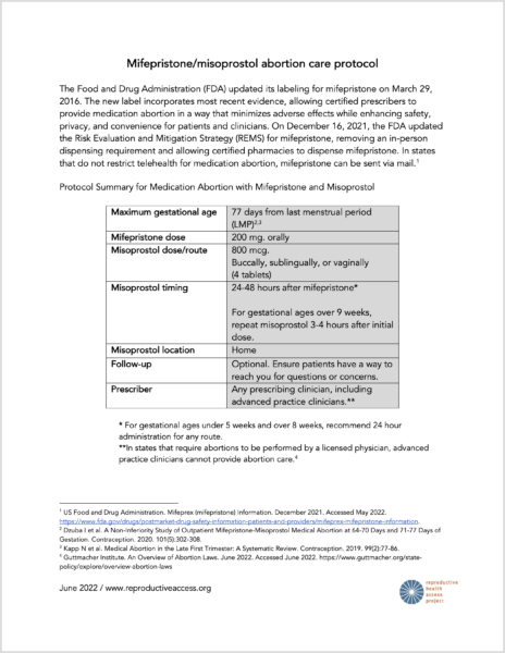 Reproductive Health Access Project | Resources Archive - Reproductive ...