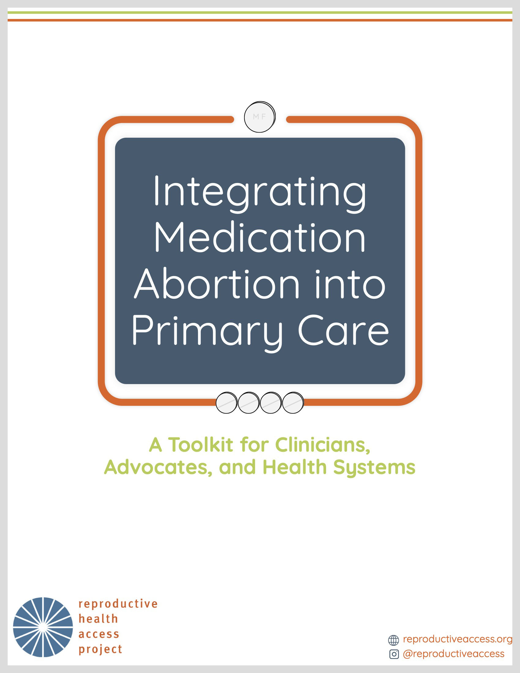 Reproductive Health Access Project | Toolkit For Integrating Medication Abortion in Primary Care ...
