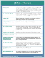 Reproductive Health Access Project | IUD Fact Sheet