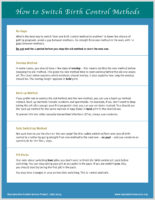Reproductive Health Access Project | How to Switch Birth Control ...