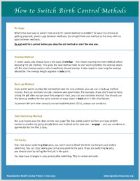 Reproductive Health Access Project | How to Switch Birth Control ...