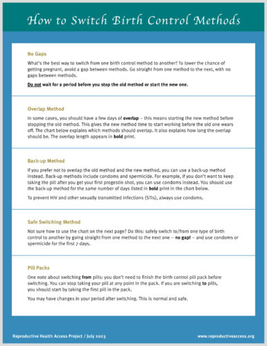 Reproductive Health Access Project | Resources - Reproductive Health ...