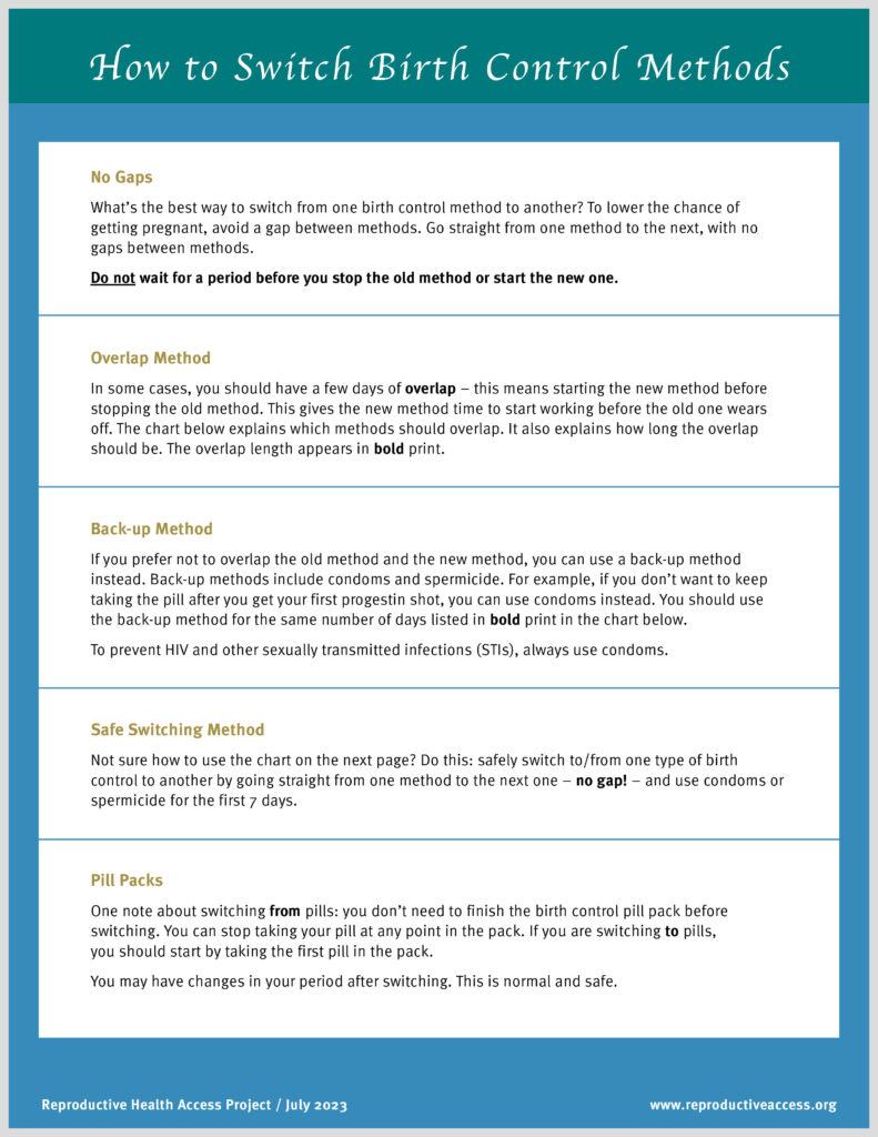 Reproductive Health Access Project | Resources - Reproductive Health ...